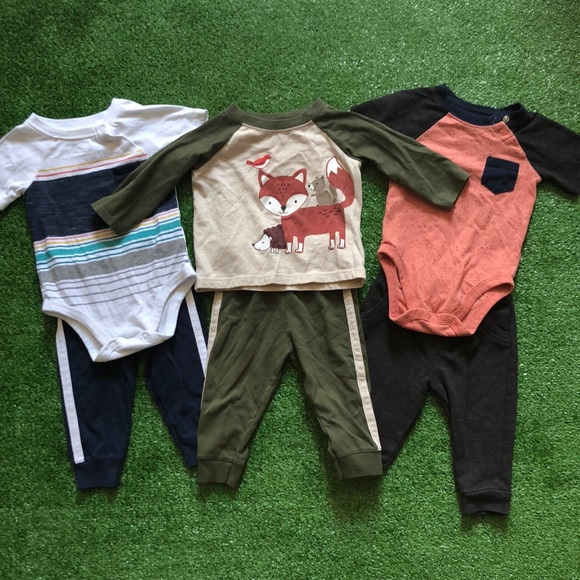 Garanimals | Matching Sets | Garanimals Baby Boy Matching Set Bundle ...